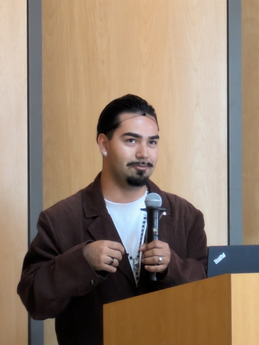 April 2026: visiting poet Jennifer Espinoza and student poets ...